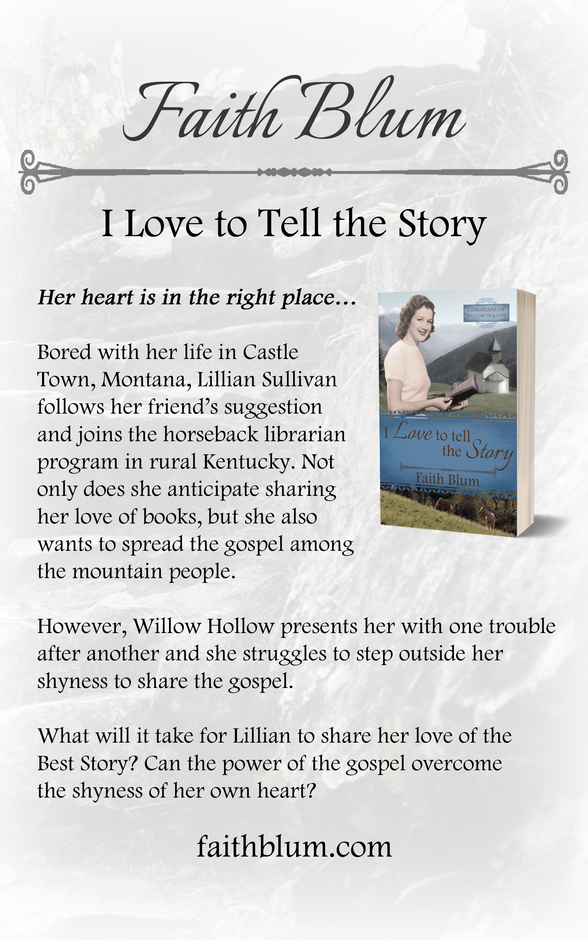 There’s a New Librarian on the Trail! – Christian Author: A.M. Heath